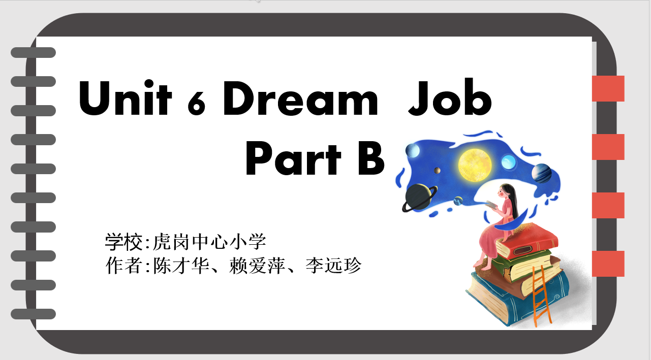 六年级下册Unit 6 Dream Job Part B